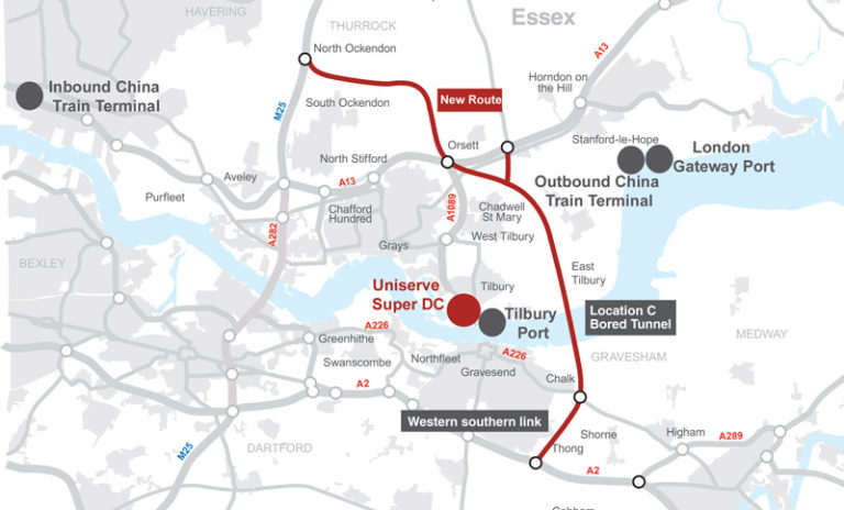 Thames Crossing For Tilbury - Uniserve Group
