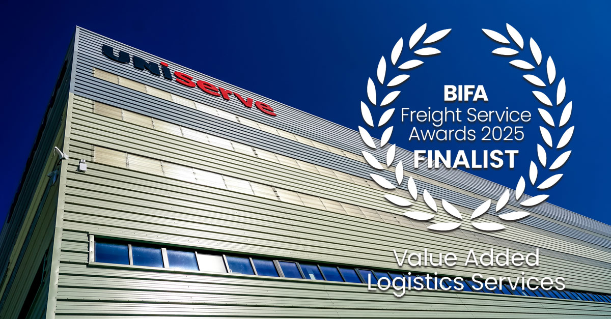 Uniserve Shortlisted for BIFA Freight Service Award